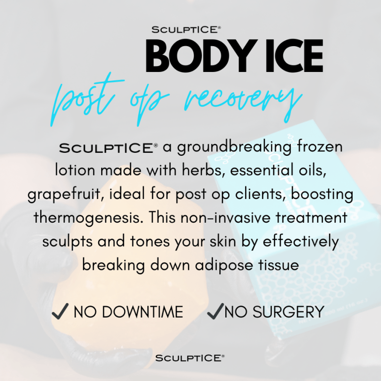 SculptICE Post-Op Target Area Ice